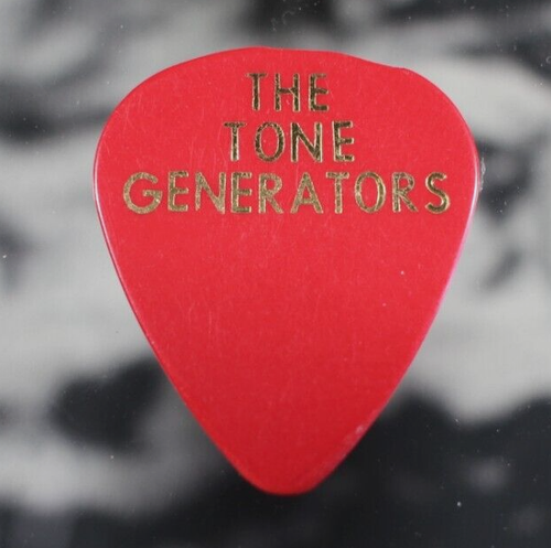 The Tone Generators ~ Tour Guitar Pick ~ Red/Gold Foil ~ Ernie Ball | eBay