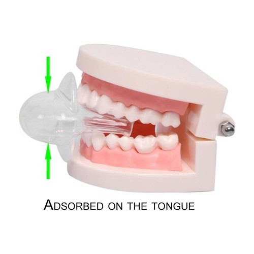 1x Transparent Stop Snoring Tool Comfortable Anti Snoring Device Tongue ...