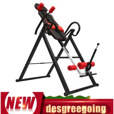 Inversion Table Teeter Machine Therapy Back Pain Relief Foldable ...