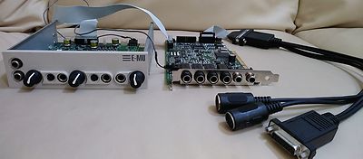 EMU APS E-MU Audio Production Studio: E-Drive, E-Card, Midi/Game port ...
