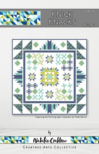 Quilt Pattern KNICK KNACKS Moda NATALIE CRABTREE Morning Light | eBay