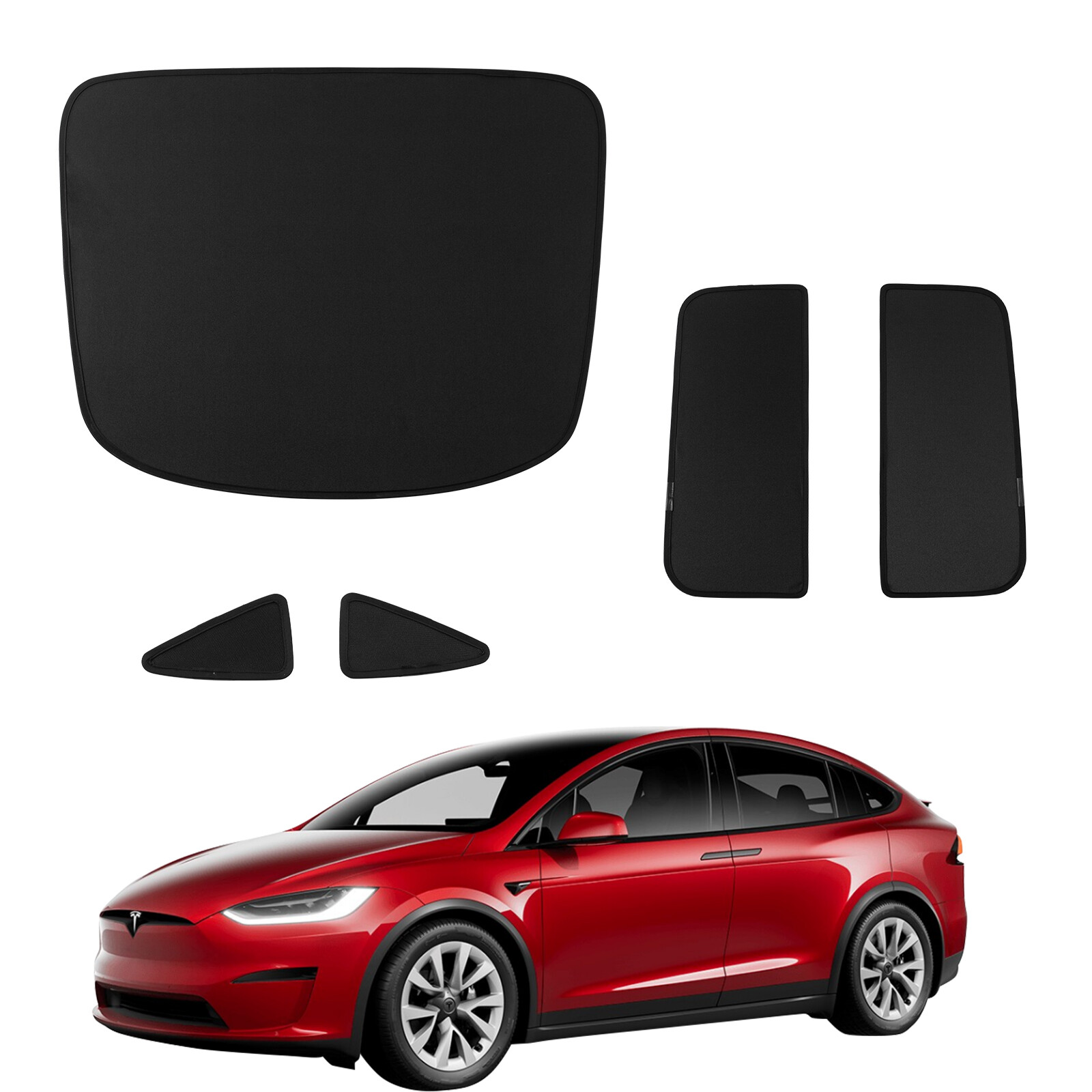 Fit Tesla Model X Sun Shades Glass Roof Sunshade UV Rays Protection fit-tesla-model-x-sun-shades-glass-roof-sunshade-uv-rays-protection