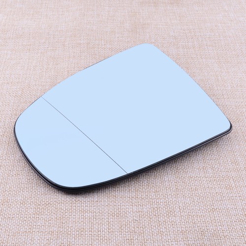 Blue Left Side Mirror Glass Heated W/Holder Part Fit For BMW X5 E70 X6 ...