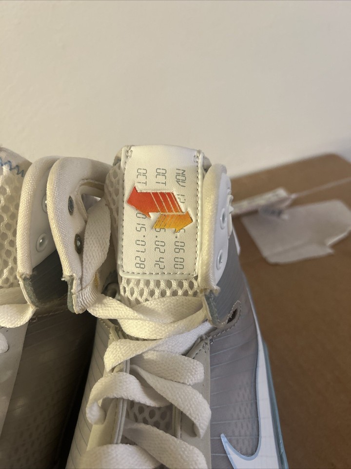 NIKE HYPERDUNK MARTY MCFLY AIR MAG SIZE 9 PROMO SAMPLE BACK TO THE ...