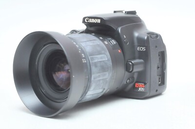 Canon EOS Digital Rebel XTi DSLR Camera W/Tamron 28-80mm Lens | eBay