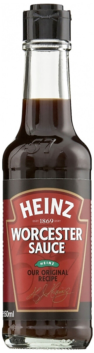 HEINZ WORCESTER SAUCE Original Recipe Glass Bottle 150ml 5.1fl oz | eBay