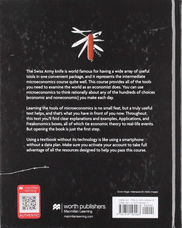 Austan Goolsbee Steven Levitt Chad Syverso Microeconomics (Hardback ...