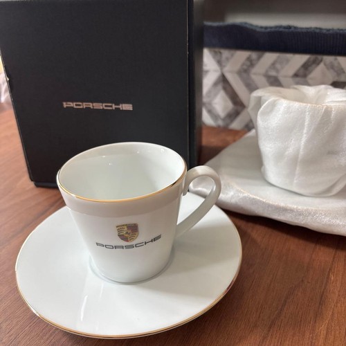 Porsche coffee cup set 2 customers | eBay