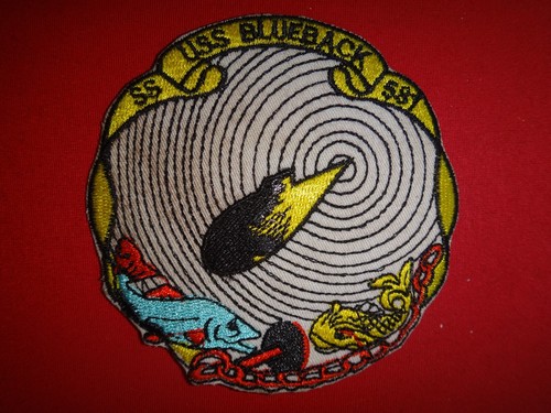 États-unis Marine sous-Marin Uss Blueback SS-581 Vietnam Guerre Patch ...