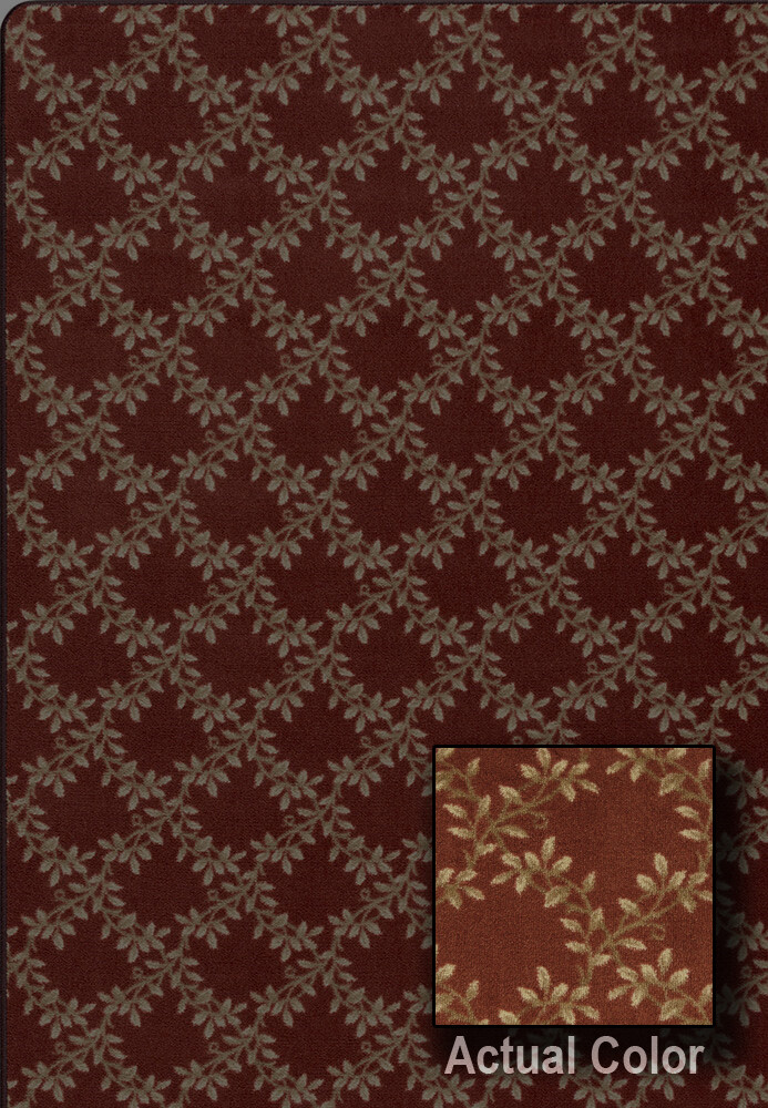 Milliken Tuscan Vines Petals Leaves Contemporary Area Rug Geometric ...