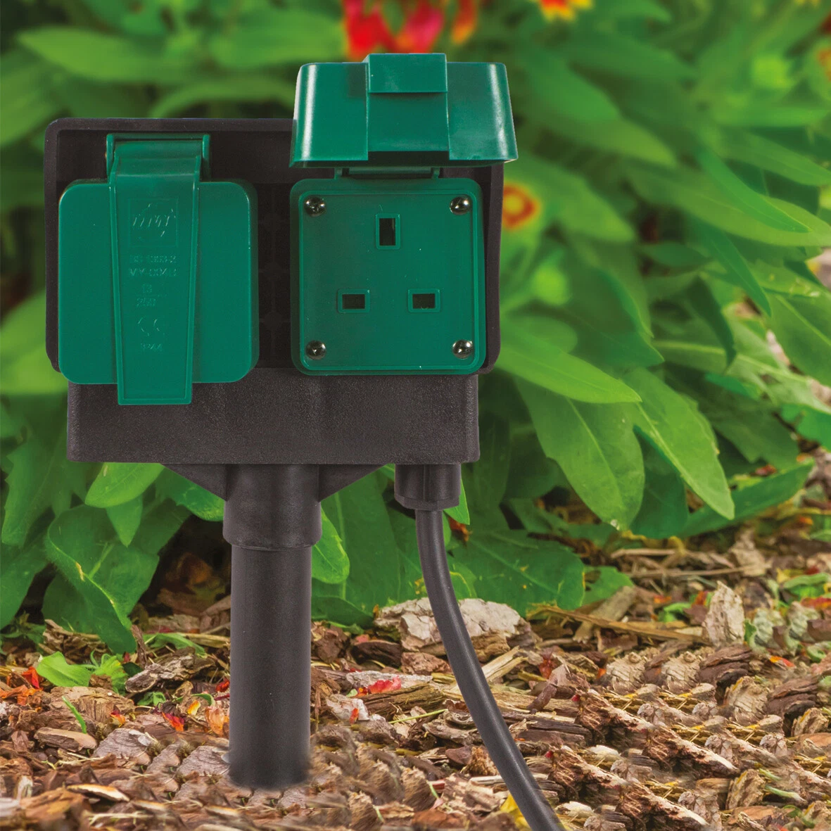 Outdoor Garden Socket Spike | Fasci Garden