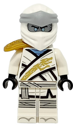 LEGO NINJAGO ZANE LEGACY GOLD ARMOR MINIFIGURE njo670 NEW 71753 w ...