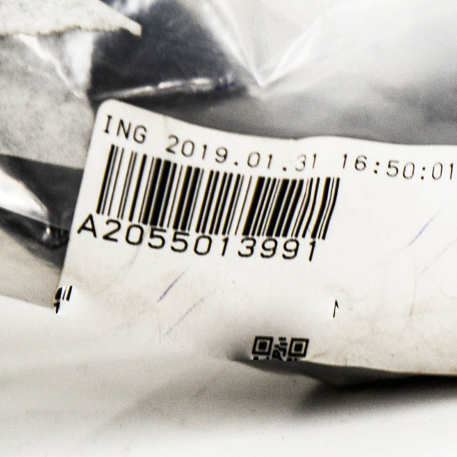 MB C W205 Left Water Radiator Lower Coolant Pipe Hose A2055013991 ...