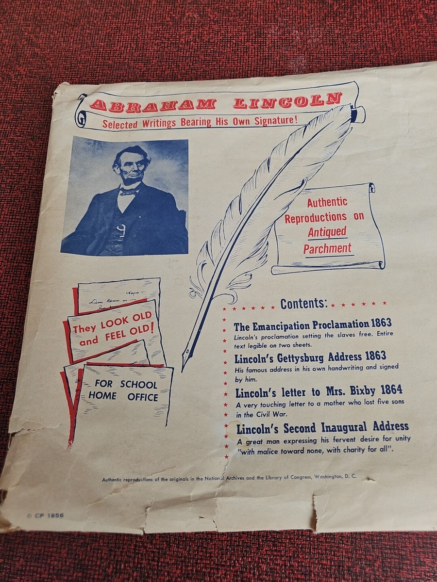 Abraham Lincoln Speech Emancipation Proclamation Abraham Lincoln