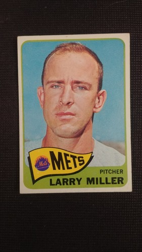 1965 Topps Baseball card # 349 Larry Miller ( VERY GOOD CONDITION) | eBay