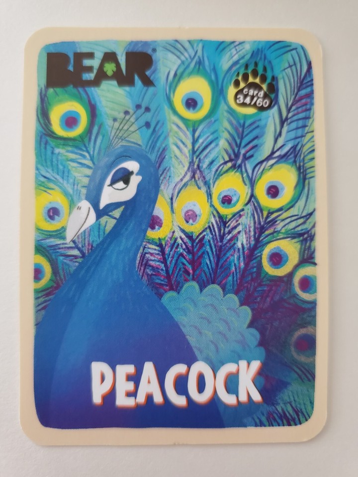 Bear's Collectible Animal Cards from Bear Fruit Rolls | eBay