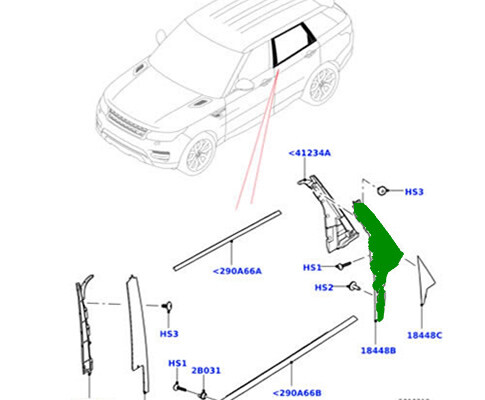 Land Rover LR075477 | Support - Door G for sale online | eBay