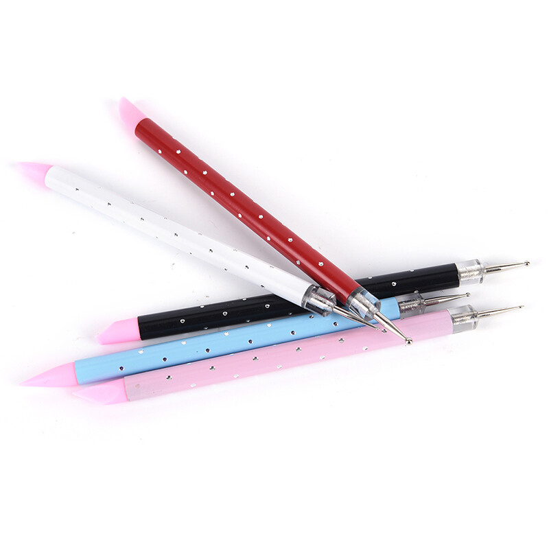 Double Different Head Dotting Pen Nail Dotting Tool Tips Bead Picker ...