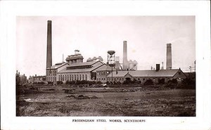 Frodingham, Scunthorpe. Steel Works in F.C.C. Real Photo Series. | eBay