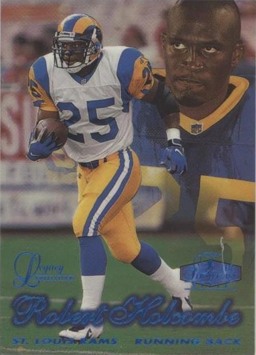 1998 Flair Showcase - Robert Holcombe #32 Row 2 Legacy Collection /100 ...