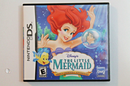 Nintendo DS Disney's The Little Mermaid, Ariel's Undersea Adventure ...