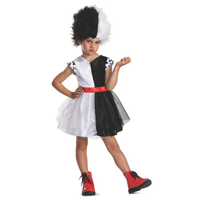 Disguise Infant Girls' Disney's Cruella de Vil Classic Dress Costume | eBay