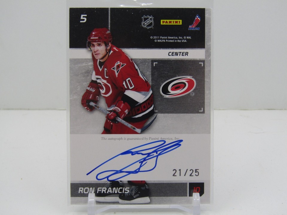 JEFF SKINNER/ RON FRANCIS 2011-12 LIMITED BACK TO THE FUTURE AUTOGRAPH ...