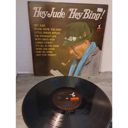 Bing Crosby: Hey Jude / Hey Bing! Amos LP Vinyl Album AAS-7001 | eBay