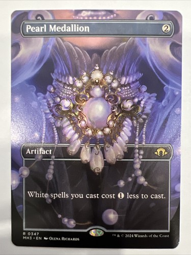 MTG Pearl Medallion (Borderless) Modern Horizons 3 NM | eBay