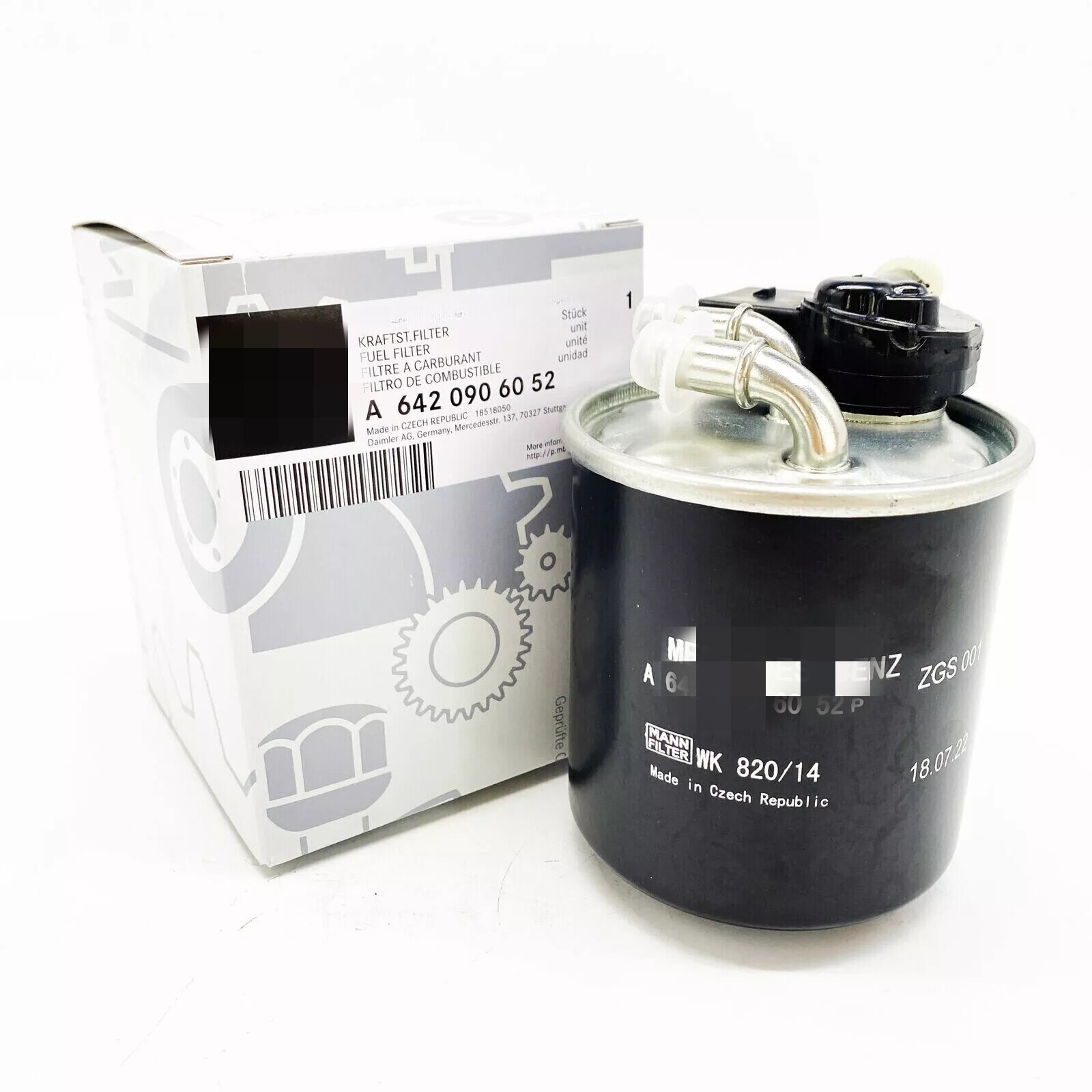 OE Fuel Filter For Mercedes Benz S ML R E GL Sprinter 2500 3500 35XD ...
