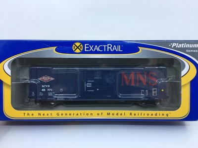 HO Exactrail Minneapolis Northfield & Southern 50’ P-S 5344 Boxcar MNS ...