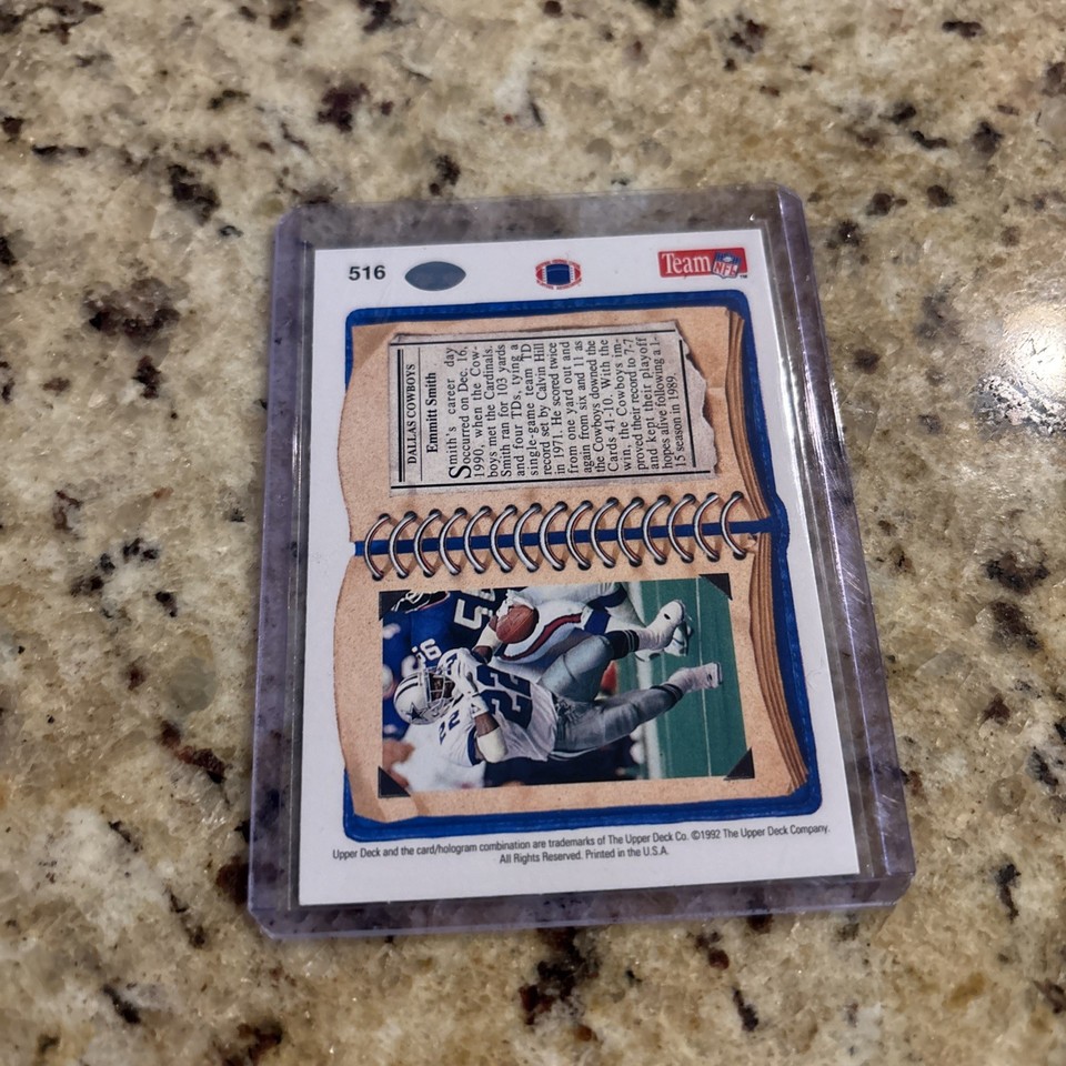 1992 Upper Deck - Emmitt Smith #516 | eBay