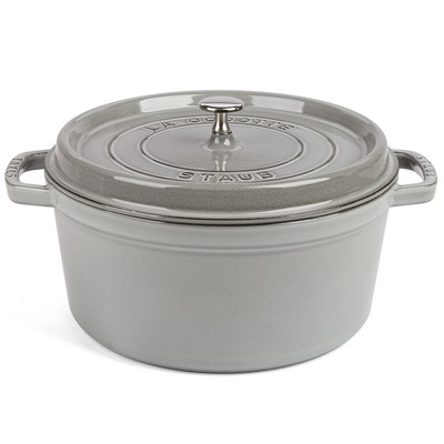 NEW Staub Cocotte Round Graphite 28cm/6.7L | eBay