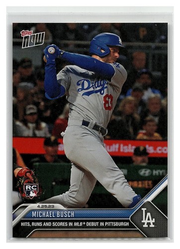 2023 Topps Now - Michael Busch #186 /1565 (RC) for sale online | eBay