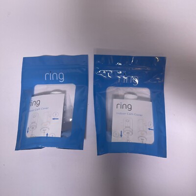 2 RING Indoor Cam Cover Security Camera Privacy Cover lot of two- White ...