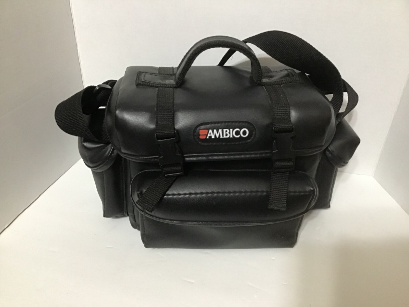 Vtg Ambico Camera Camcorder Case Padded Bag Strap Divders 12x5x61/2 | eBay