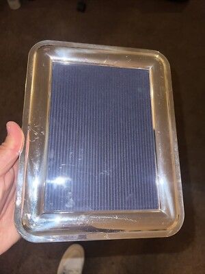 Del Conte Vintage Sterling Silver 925 Foto Picture Frame 7.25" x 9.25 ...