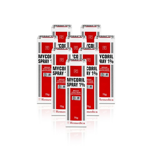 8x Mycoril Foot Infection Medicine Spray 75g [Treats Athlete s foot ...