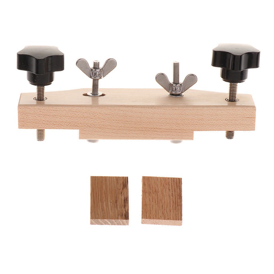 Maple Stainless Steel Guitar Bridge Clamp Set Luthier Installation ...