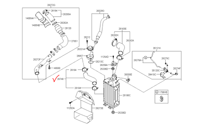 OEM 28253-2B700 Hose Inlet Free Track# replace -2B708 for Hyundai ...