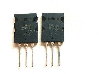 10 Pairs: 2SA1301 + 2SC3280 TOSHIBA Power Transistors | eBay