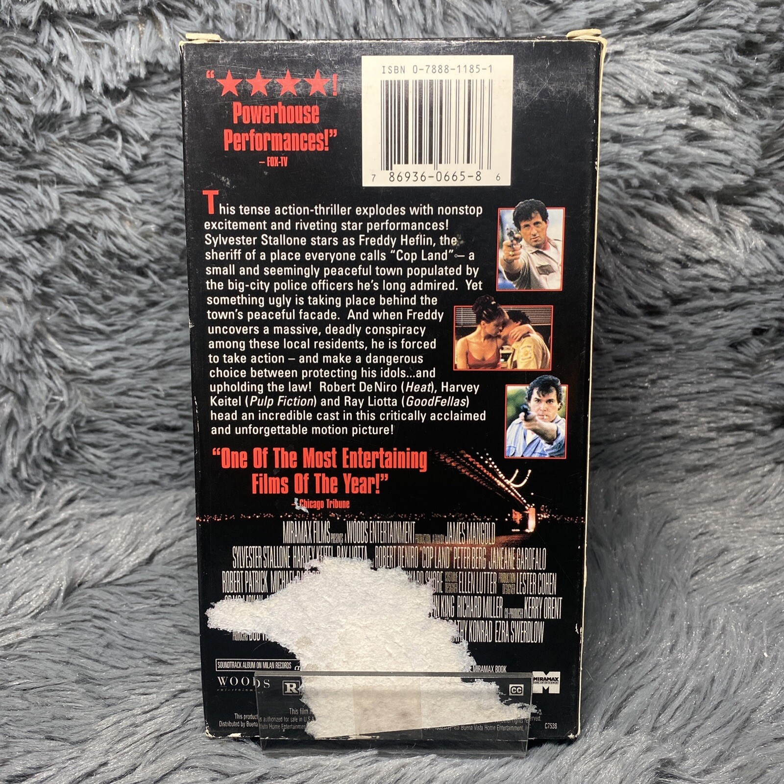 Cop Land VHS Movie Sealed 1998 Sylvester Stallon Harvey Keitel Ray ...