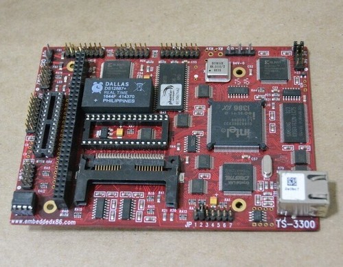 Embedded x86 TS-3300 Single Board PC Intel 386EX 33Mhz 8MB SEE NOTES | eBay