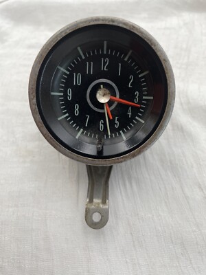 Chevrolet Chevy GM Camaro Vintage Console Clock 1960’s General Time ...