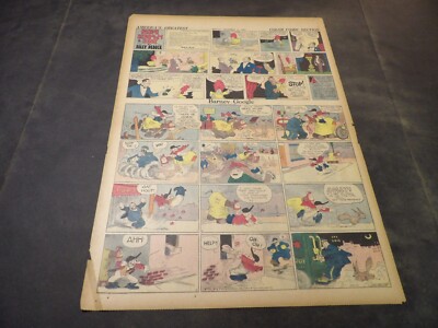 Barney Google by Billy DeBeck - Nov 8, 1931 - Sunday - Full-Size | eBay