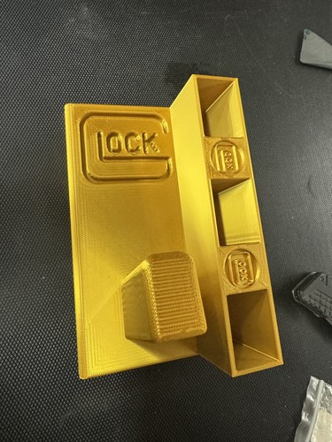 Glock 17/19, Stand W/3 Mag Holders- Gold Color | eBay