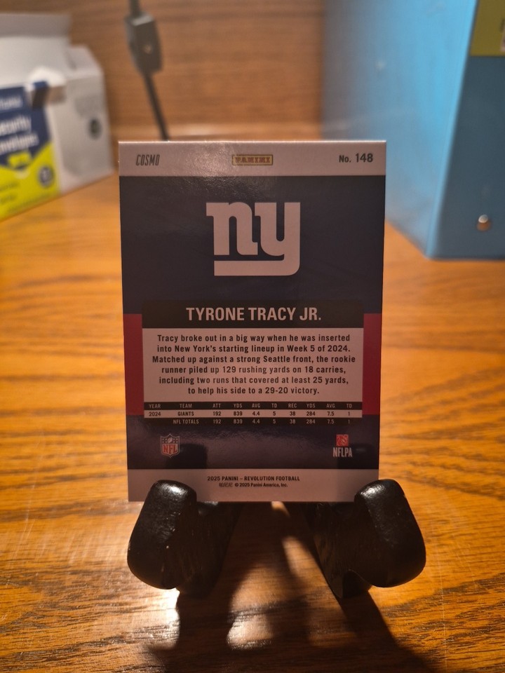 2025 Panini Revolution #148 Tyrone Tracy Jr. Red Cosmo | eBay