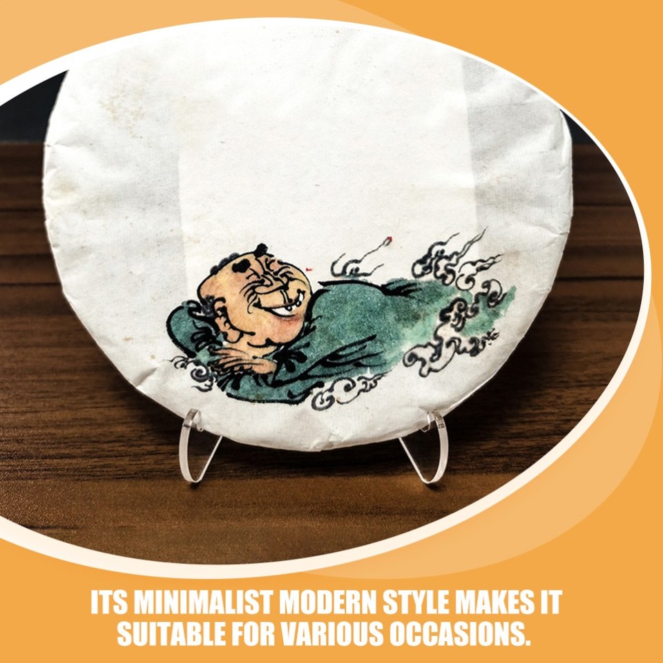 3 Pcs Acrylic Display Stand Plate Support Risers Anti-slip Holder Phone ...