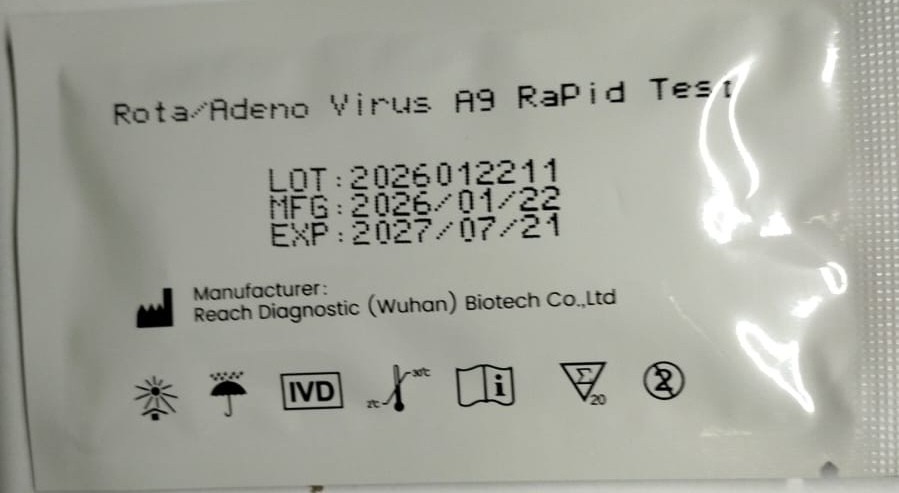 Rotavirus &Adenovirus Combo test Stool Test kit | eBay UK