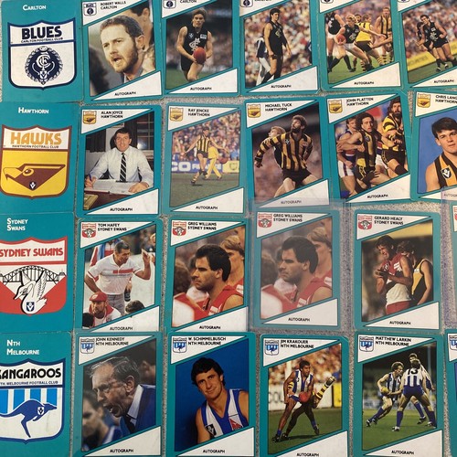 1988 VFL FOOTBALL CARDS - CHOOSE YOUR INDIVIDUAL PLAYER/S | eBay Australia